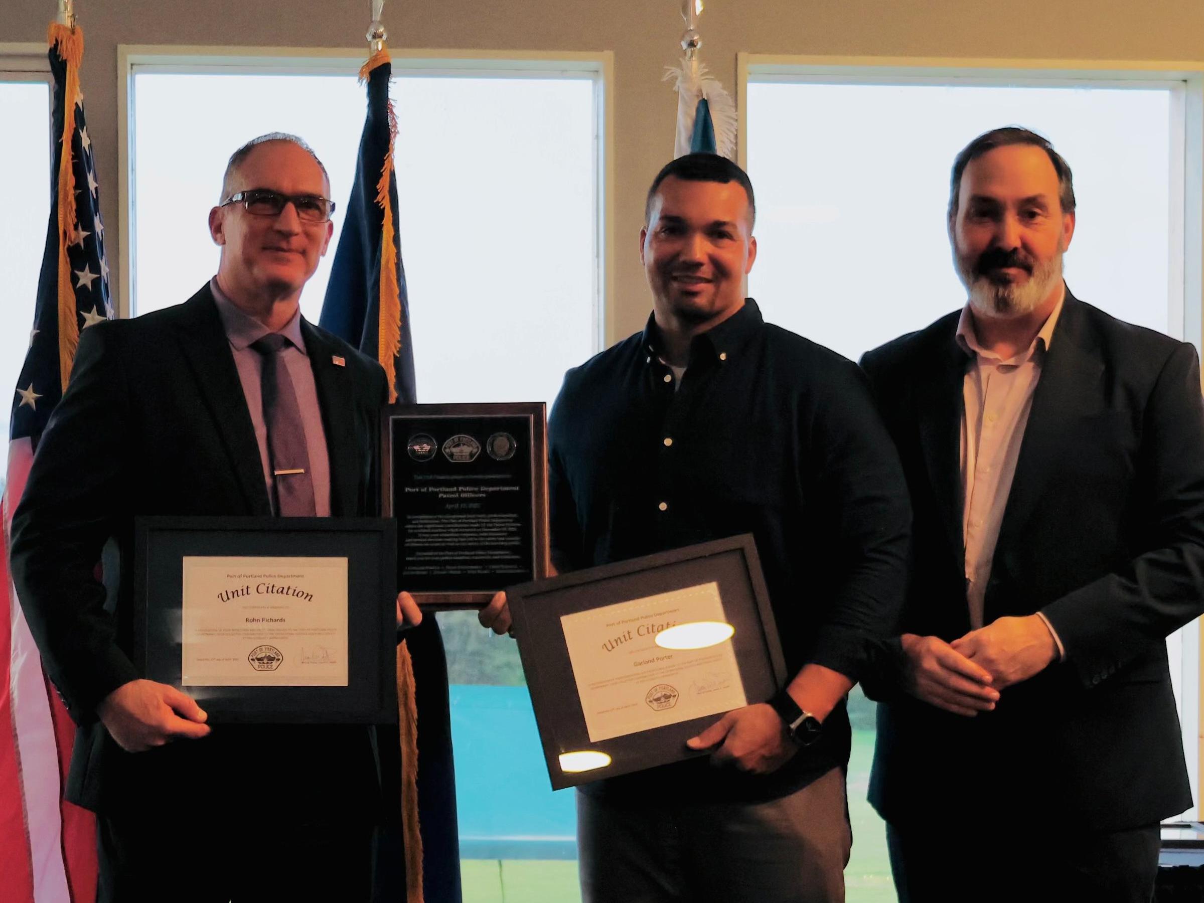FlyPDX - PDXPeople - Port of Portland Police Present Annual Awards