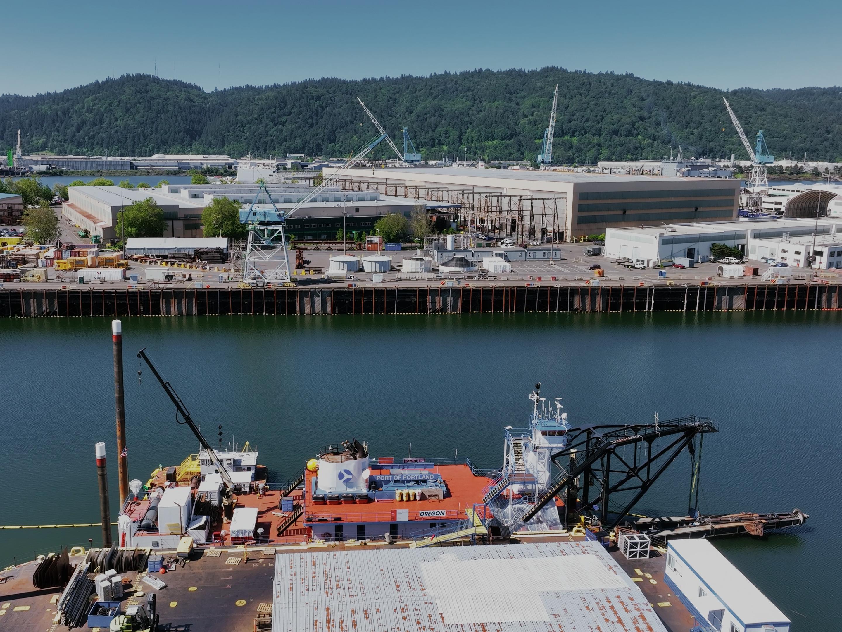 Port of Portland - Portside - The Dredge Oregon: Good for ships, good ...